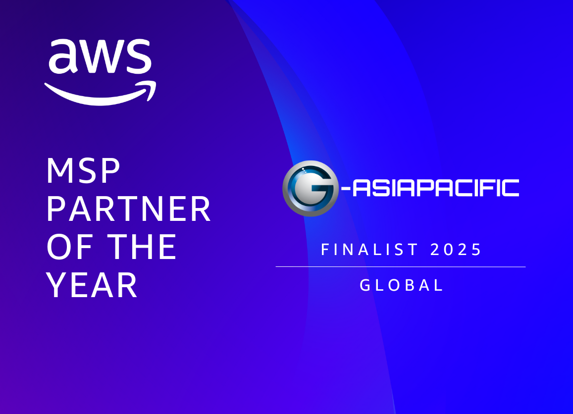 G-AsiaPacific Named Finalist for AWS MSP Partner of the Year – Global
